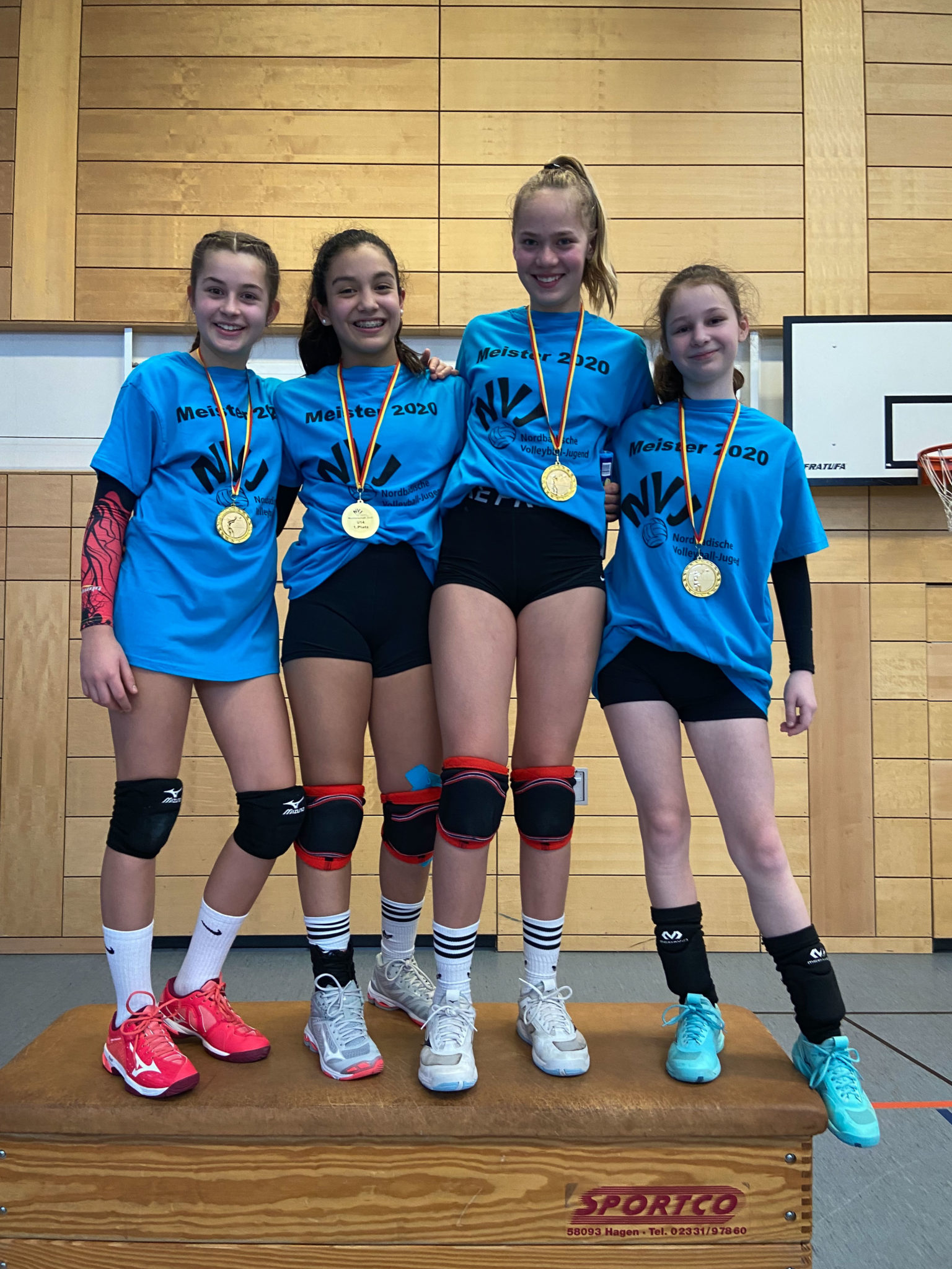 U14 holt nordbadische Meisterschaft - Volleyball im SSV Vogelstang