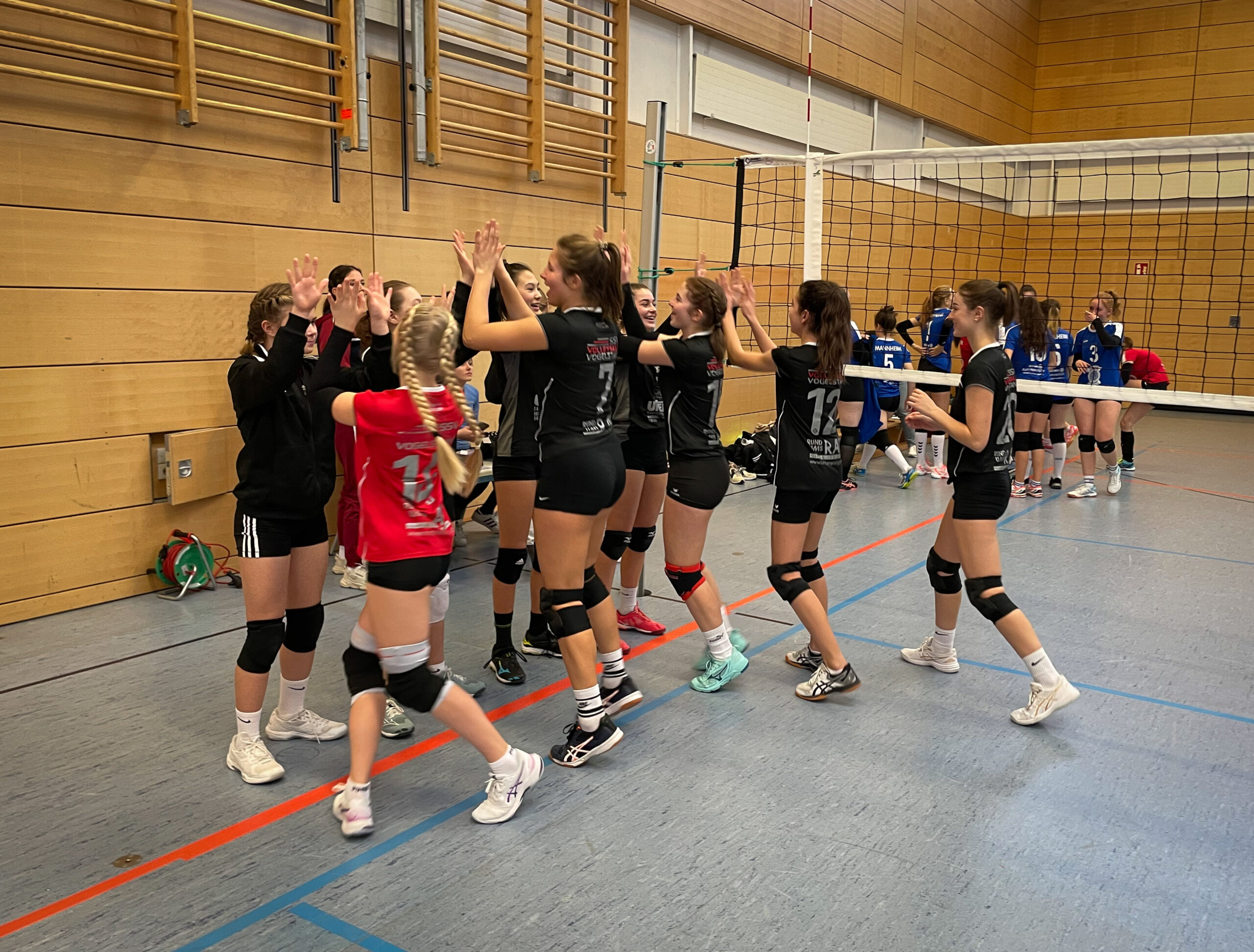4 Punkte für die D3 - Volleyball im SSV Vogelstang
